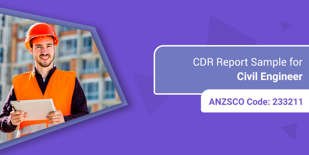 CDR Sample for Civil Engineer ANZSCO 233211