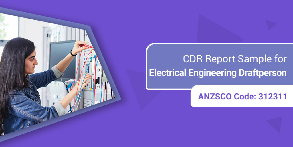 CDR Sample for Electrical Engineering Draftsperson