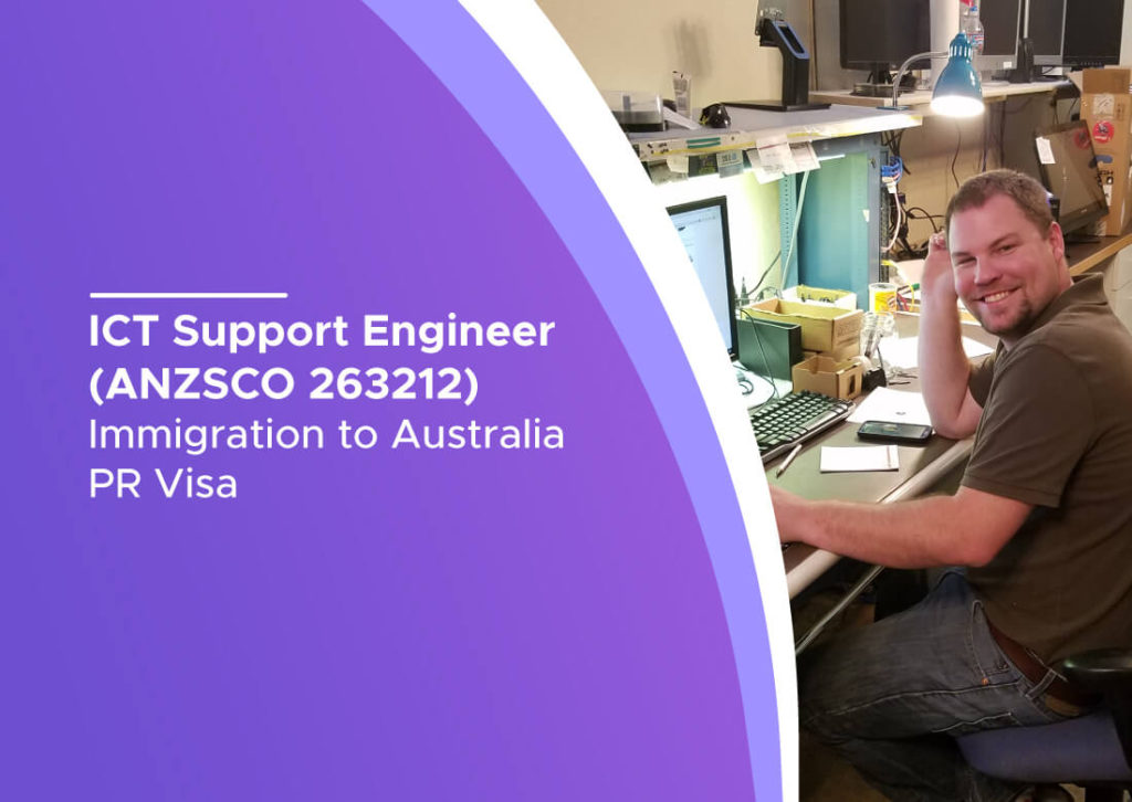 ICT Support Engineer ANZSCO 263212 - CDRAustraliaMigration