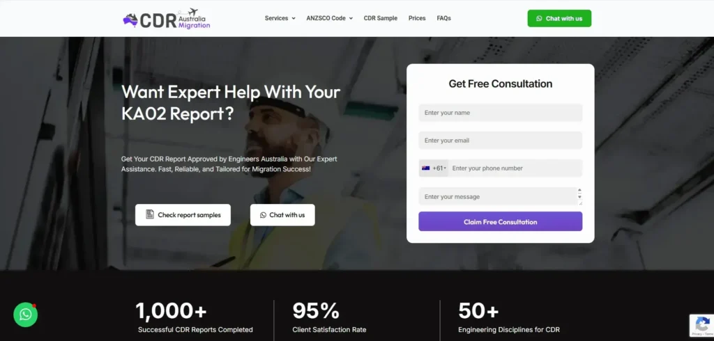 Best ACS RPL Writing Services - CDR Australia Migration